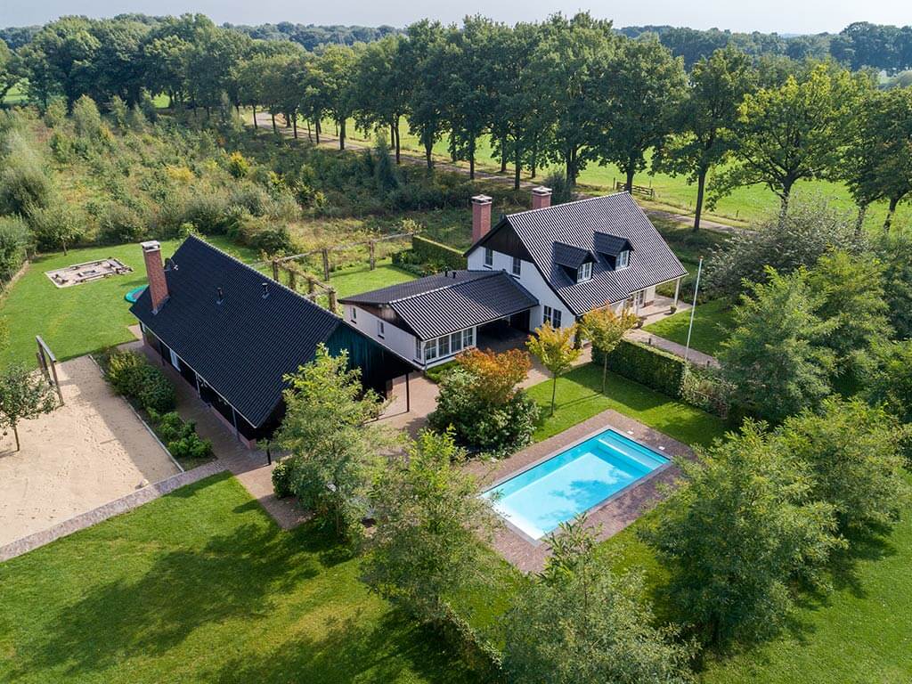 Groepsaccommodaties met zwembad in Nederland.