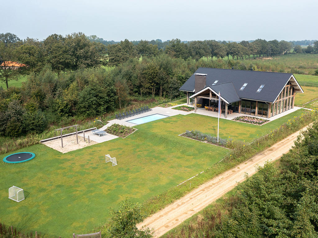 Groepsaccommodaties met zwembad in Nederland.